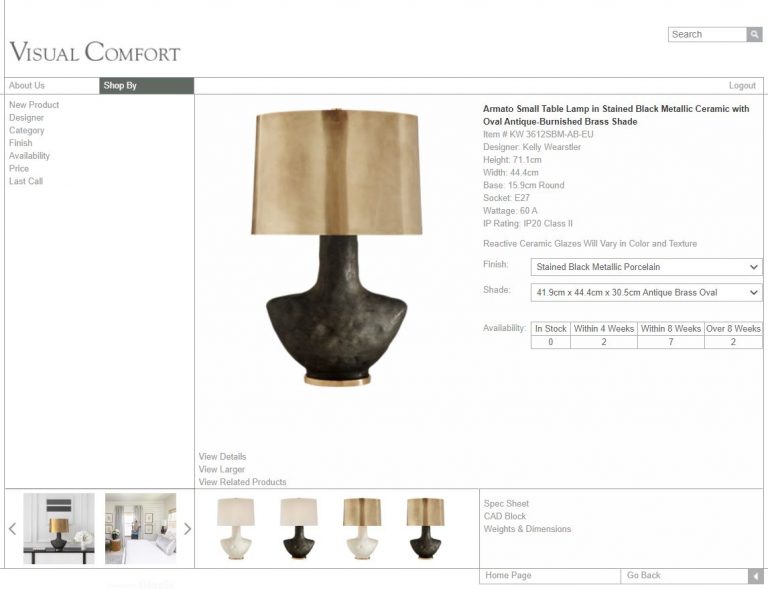 Visual Comfort Luxury Lighting - UK Distributor & Supplier
