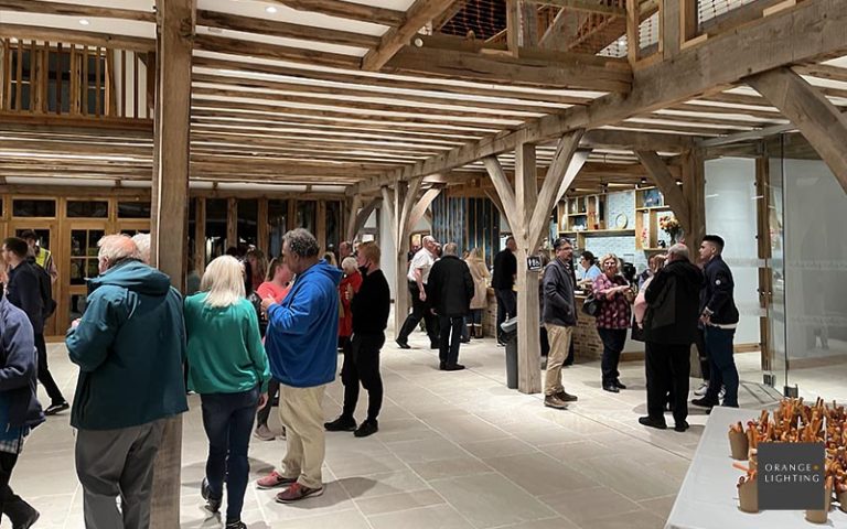Isleham Church - Lighting for a Huge Oak Framed Building